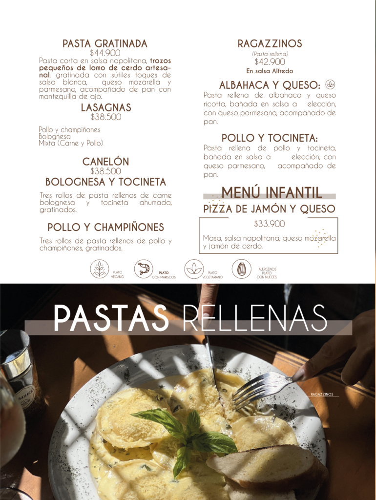 Ragazzi | Menú y Promociones